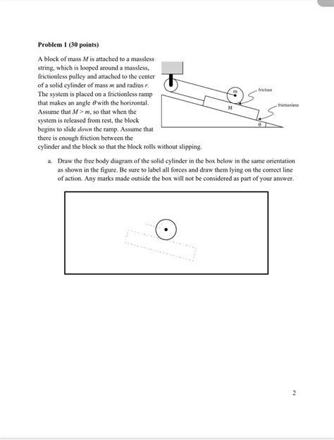 Solved E Using Newton S Laws Set Up The Force Equations Chegg Com