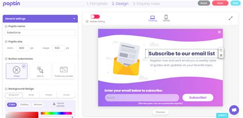 How To Build A Stronger Salesforce Email List With Pop Ups Poptin Blog