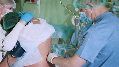 Spinal Anesthesia Injection Epidural Anesthesia Or Nerve Block