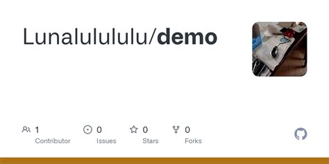 GitHub Lunalulululu Demo