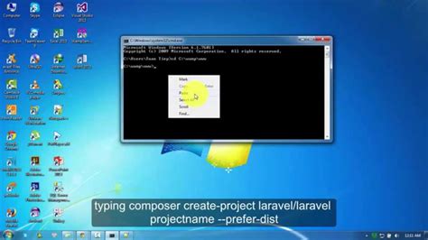 Setting Up Laravel 4 On Windows With Wampserver Youtube