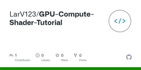 Github Larv123gpu Compute Shader Tutorial