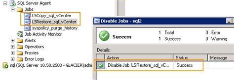 Protecting The Vcenter Database With Sql Log Shipping Wahl Network