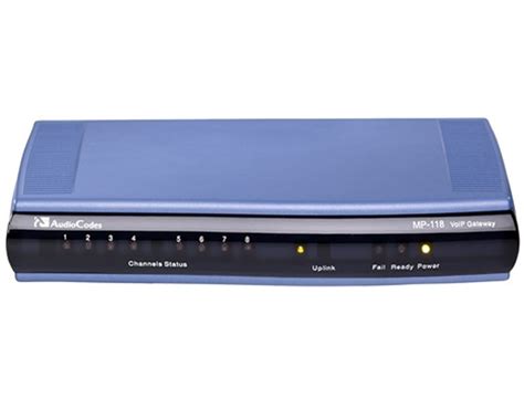 Audiocodes Mediapack 118 Analog Voip Gateway 8 Port Fxs Mp118 8s Sip