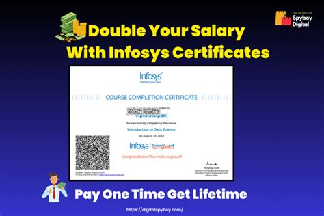 Infosys Courses Certificates