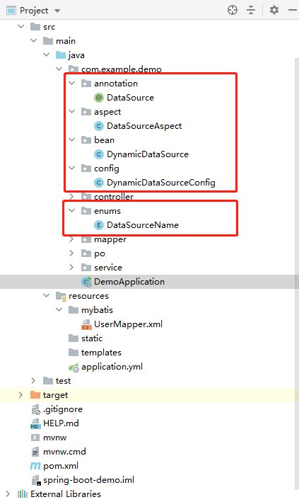 Springboot框架：通过aop和自定义注解完成druid连接池的动态数据源切换（三） 我命倾尘 博客园