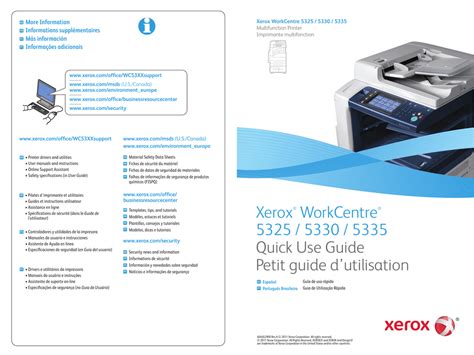 Xerox® Workcentre® 5325 5330 5335