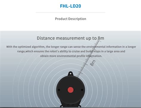 Youyeetoo Fhl Ld20 Low Cost 360 Degree Laser Range Scanner 8m Lidar
