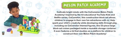 Just Play Cocomelon Melon Patch Academymulticolor Amazonsg Toys
