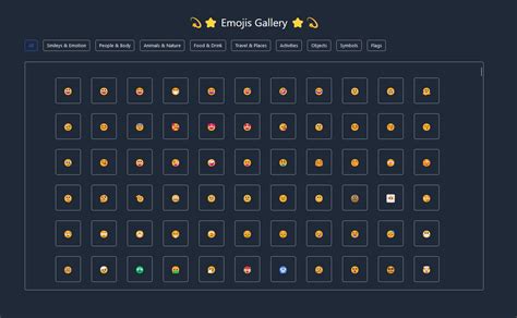 Github Salah L Vue Emojis Gallery