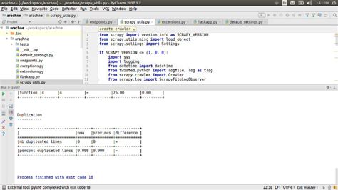 Pylinting With PyCharm
