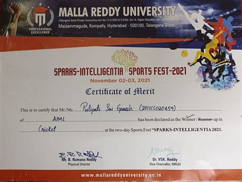 Sai Ganesh Pulipati On Linkedin In 2021 My Team Won The Intra Cricket