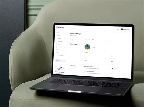 Incircle Pos Saas Dashboard Setting Page On Behance