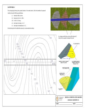 Fillable Online Geologic Geometry Worksheet Fax Email Print PdfFiller