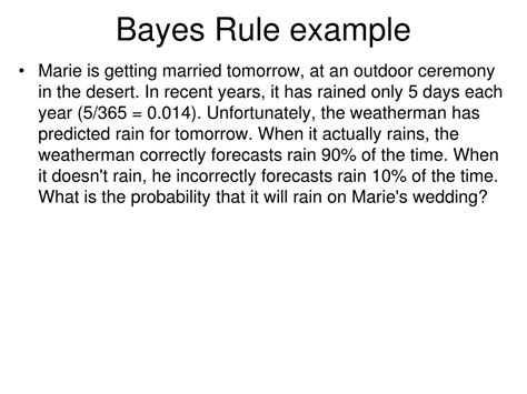 PPT Bayes Rule PowerPoint Presentation Free Download ID 1079623