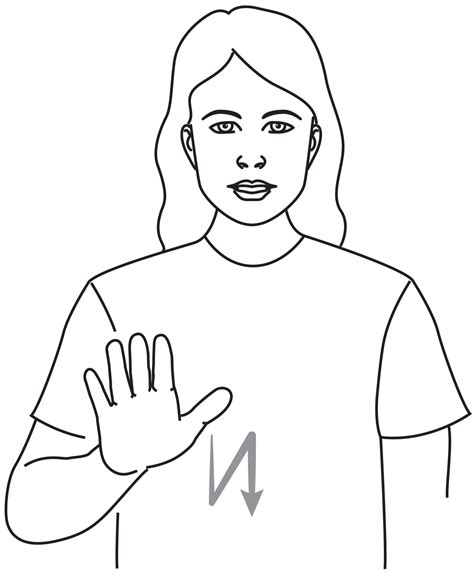 Wait Key Word Sign Australia