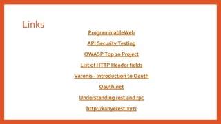 Agile Testing Days USA API Testing Fundamentals PPT