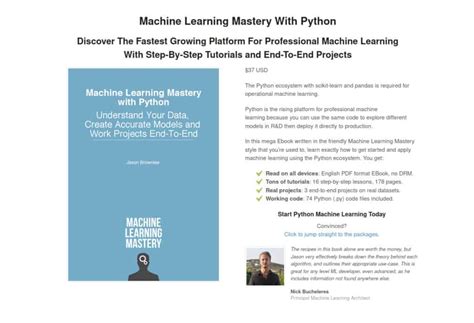 Learn Python Machine Learning A Master Guide Study Data Science