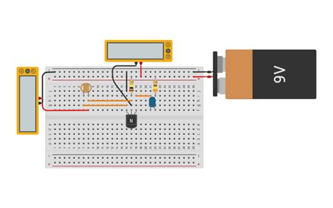 Circuit Design 2 Funcionamiento Del Transistor Tinkercad