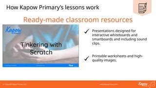 Computing Presentation Using Kapow In Primary PPTX