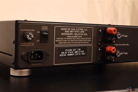 Van Alstine Set Stereo Amplifier Photo Us Audio Mart