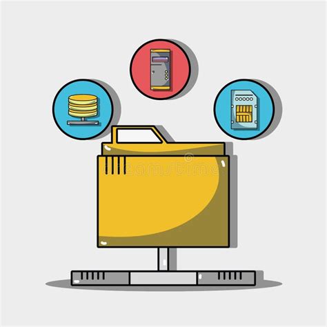 Security Data Center Connection Server Stock Vector Illustration Of Networking Datacenter