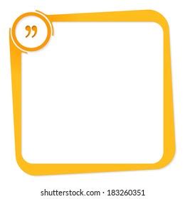 Vector Box Any Text Quotation Mark Stock Vector Royalty Free Shutterstock