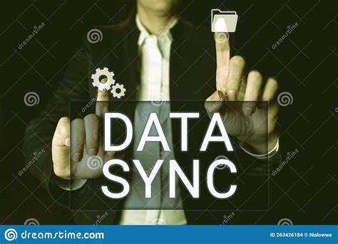 conceptual display data sync internet concept data that is continuously generated by different