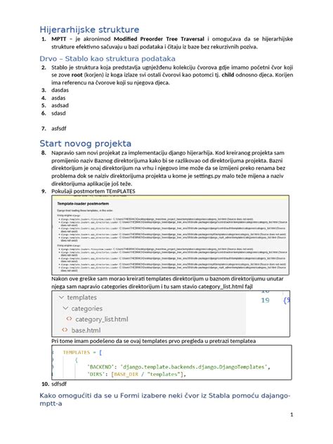Django Hierarchical Structures Pdf