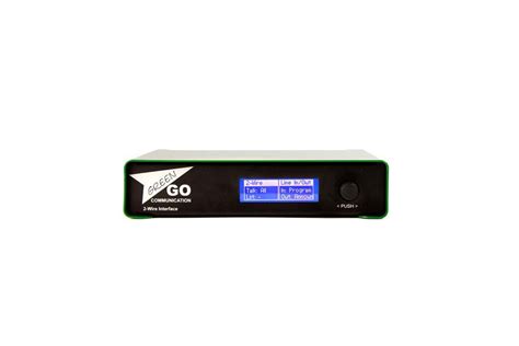 2 wire interface green go digital products