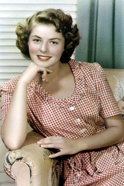 50 Glamorous Color Photos Of Ingrid Bergman From Between The 1940s And