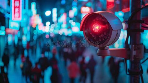 Cctv Urban Surveillance Facial Recognition Ai Crowd Monitoring