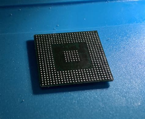 First Attempt At Re Balling A BGA Chip By Hand Xbox One Southbridge I Dont Think Its Too