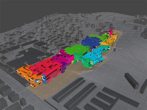 How To Exctract External Faces Facades From A Complex Mesh