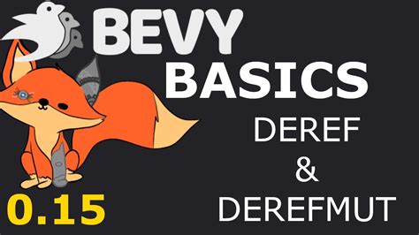 Bevy Basics Deref And Derefmut Youtube