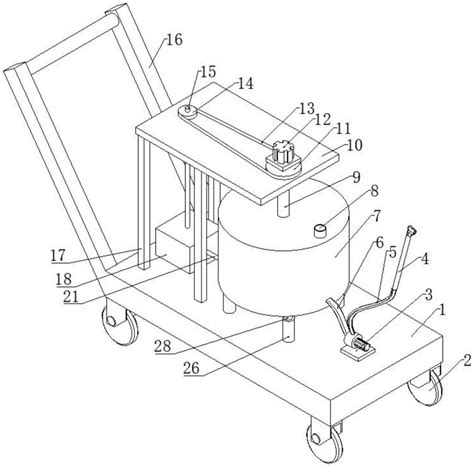 一种防水涂料的喷涂装置的制作方法