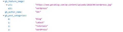 adding fields to the wordpress rest api gavsblog