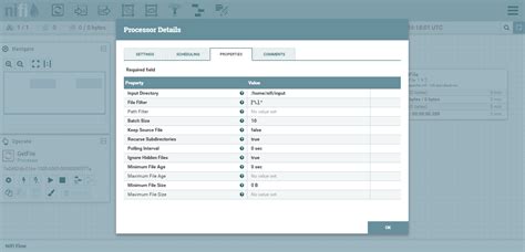 Simple Nifi Dataflow Deparkes