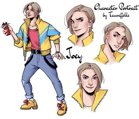 Joey Character Portrait By Taureffelle On Deviantart