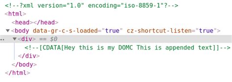 Php Domcharacterdata Appenddata Function Geeksforgeeks