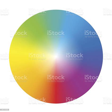 Gradient Color Wheel Stock Illustration Download Image Now Abstract