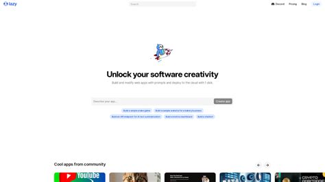 Lazy Ai Create Software The Fun Way