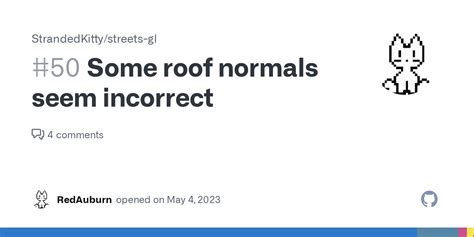 Some Roof Normals Seem Incorrect · Issue 50 · Strandedkittystreets Gl · Github