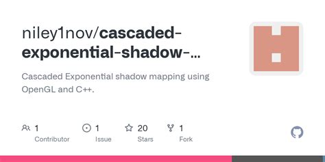 Github Niley1novcascaded Exponential Shadow Mapping Cascaded