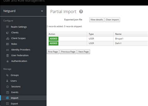 Report Retrieval Of Bulk User Import Issue Keycloak Keycloak GitHub