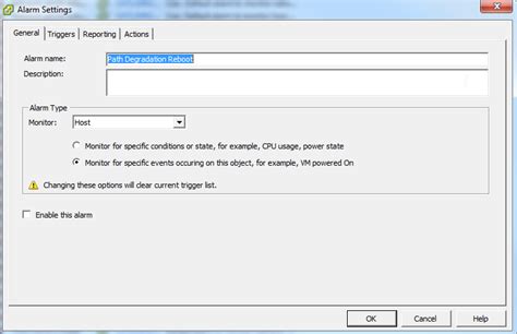 Auto Remediation Vcenter Alarm