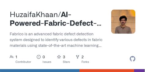 Github Huzaifakhaanai Powered Fabric Defect Detection System Fabrico Is An Advanced Fabric