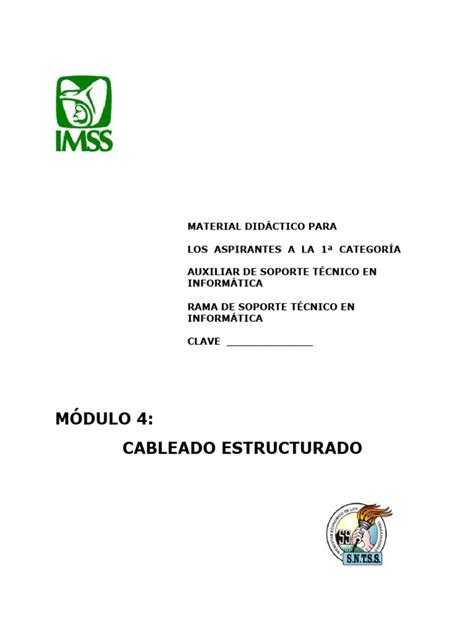 Modulo Iv Pdf Telecomunicaciones Ethernet