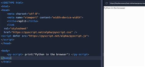 how to use python in browser getting started with python in vs code