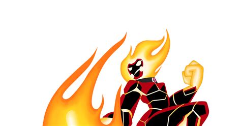 Ben10 Chaquetrix Heatblast Snoozing Pepperのイラスト Pixiv